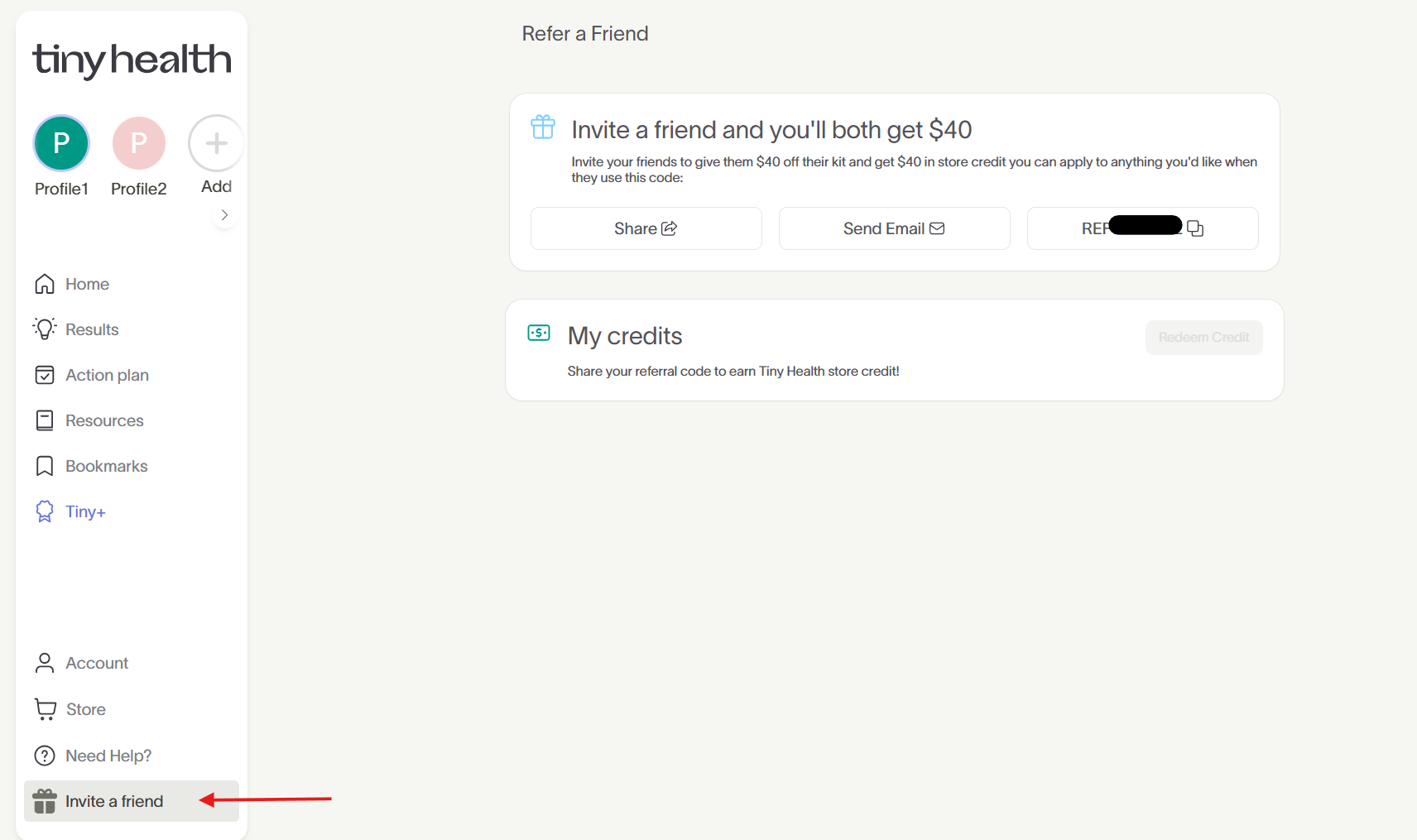 How the Referral Program Works – Tiny Health